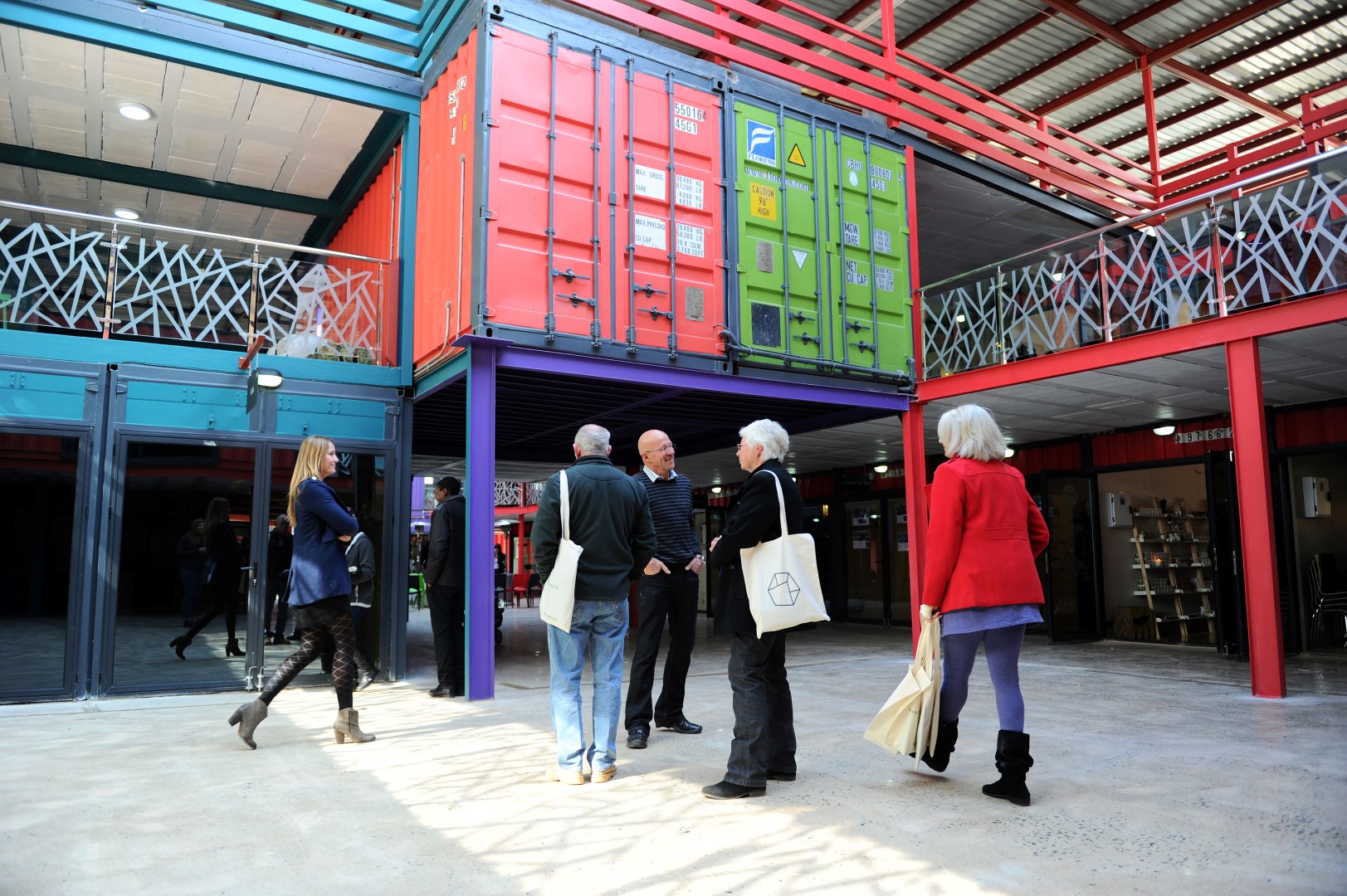 Used shipping containers fill gap in South African retail - Moneyweb
