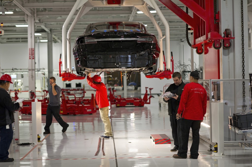 About 100 workers walk out at Tesla battery plant building site - Moneyweb
