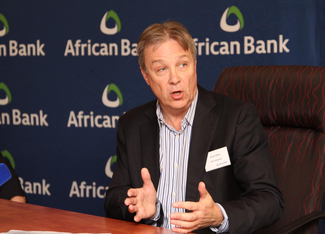 Brian Riley to step down as African Bank CEO - Moneyweb
