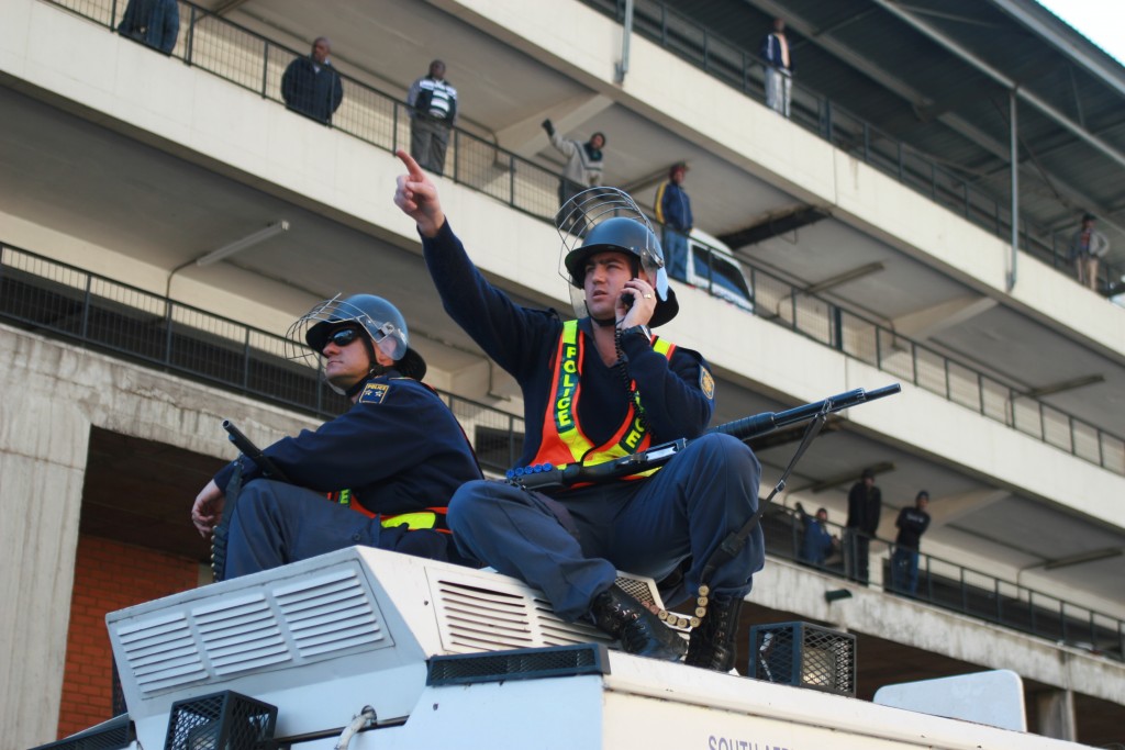 Police fire stun grenades to disperse students - Moneyweb
