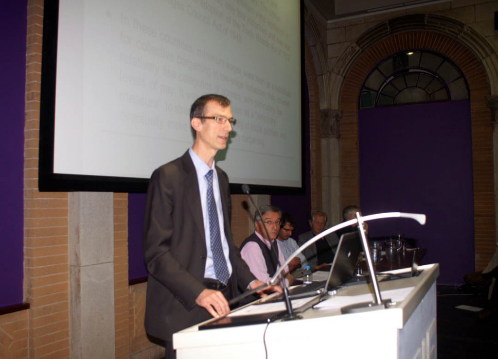 The international experience regarding minimum wages: Dr Patrick Belser ...