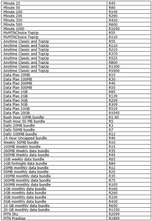Now MTN announces price hikes - Moneyweb