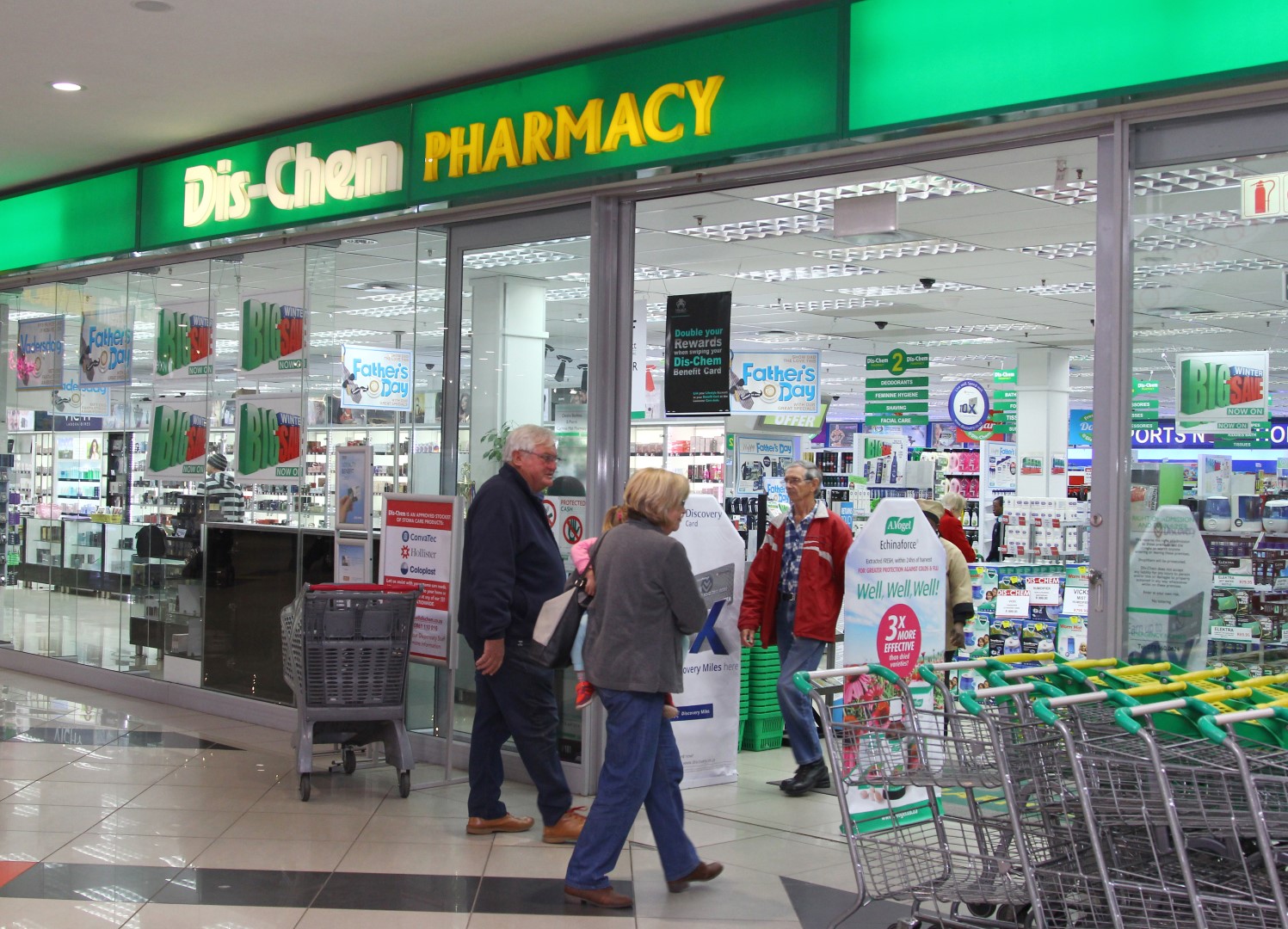 Dis-Chem bolstered by solid sales growth in March-June - Moneyweb