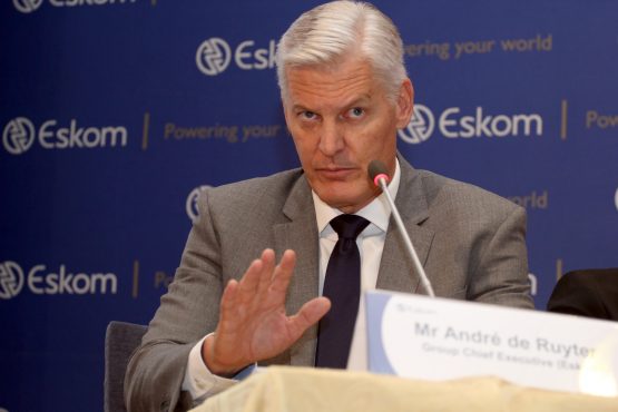 André de Ruyter resigns as Eskom CEO - Moneyweb