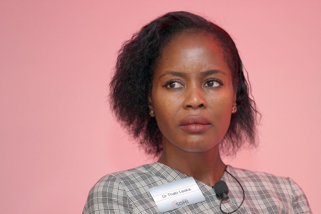 Demands for Thabi Leoka to show her degree - Moneyweb