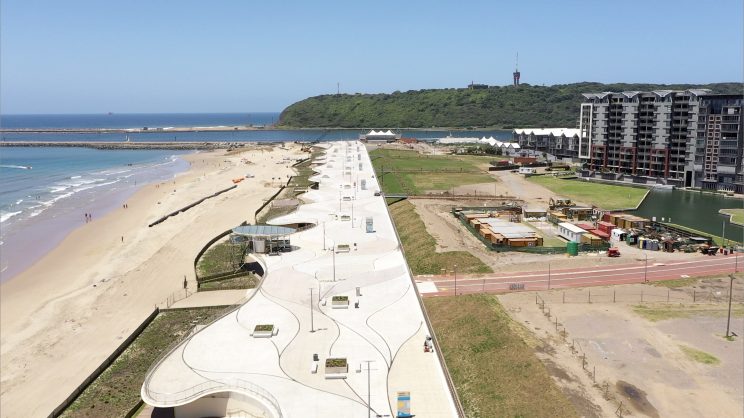 Durban beachfront promenade gets R380m extension - Moneyweb