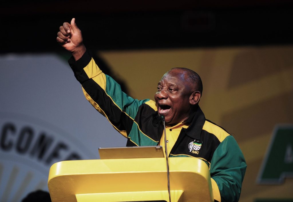 Ramaphosa strengthens hold on ANC NEC - Moneyweb