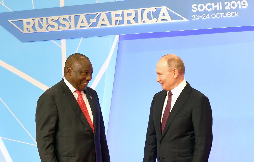Ramaphosa discusses African peace mission with Putin - Moneyweb