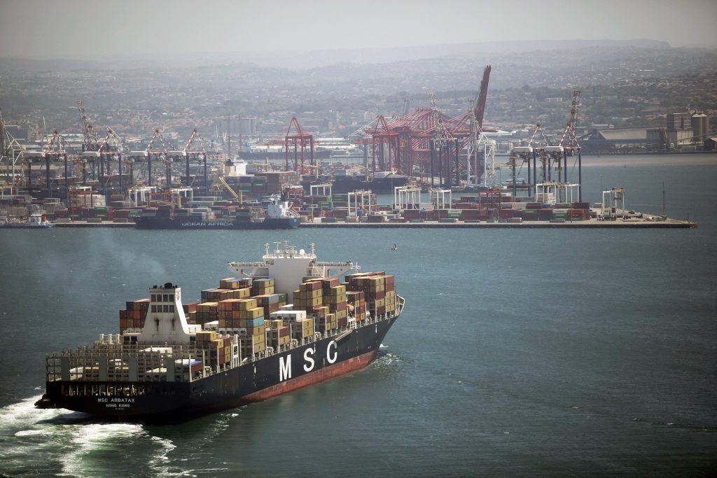 Transnet to deepen Durban port berths to accommodate larger ships ...