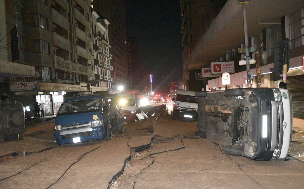 Johannesburg to spend R196m on key road fix after explosion - Moneyweb