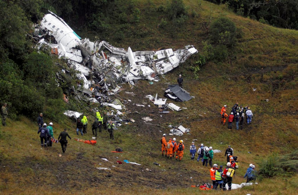 Plane taking Brazilian soccer team to cup final crashes - Moneyweb