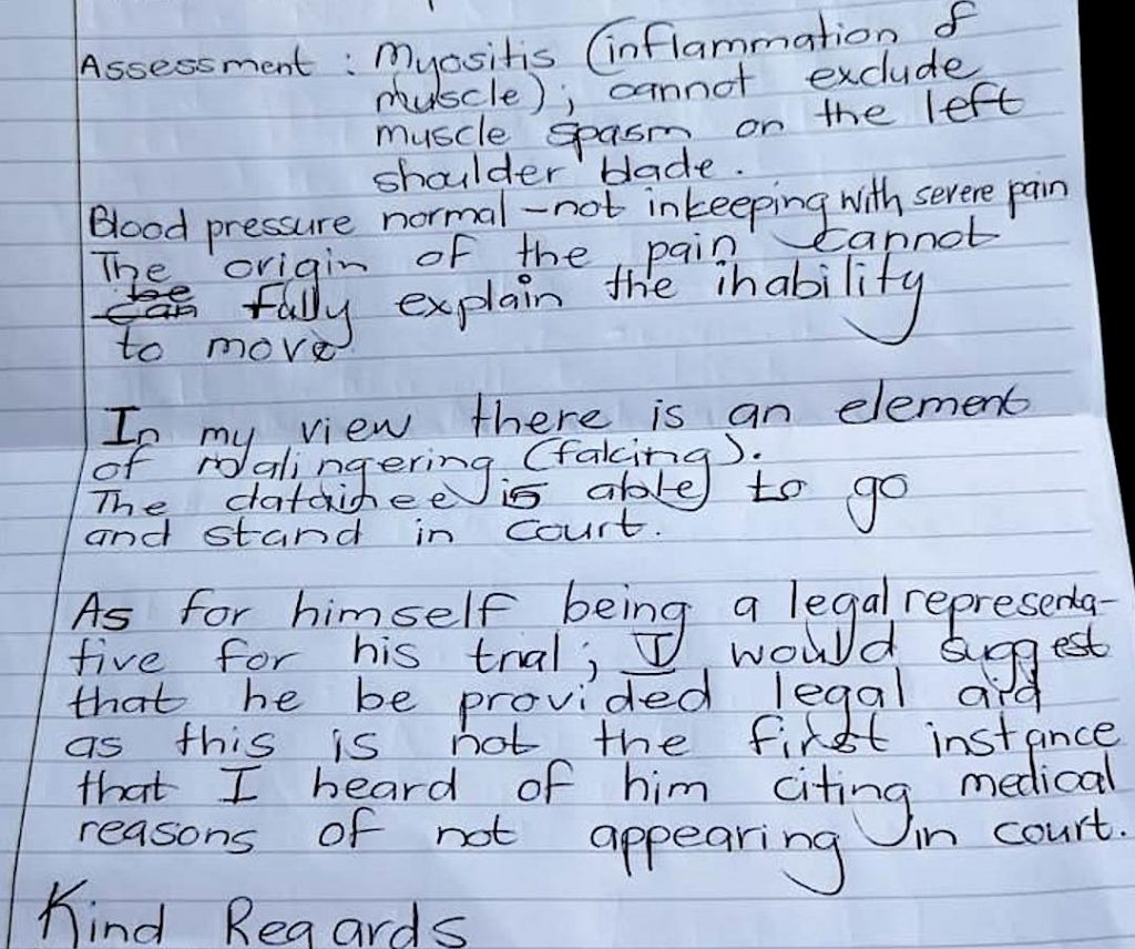 Malingering = pretending to be ill to escape duty or work - Moneyweb