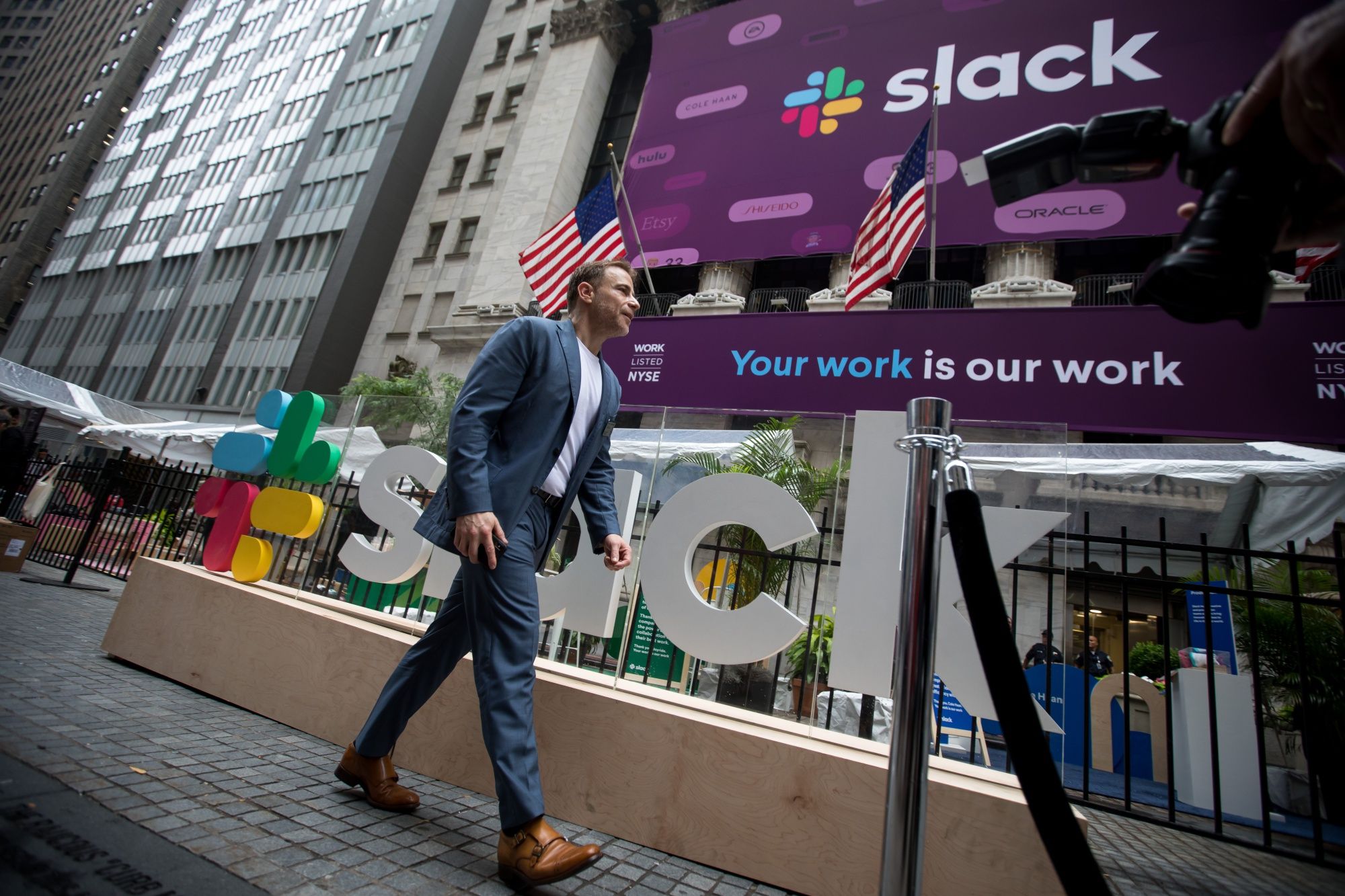 Slack tops $19bn value in trading debut after shunning IPO - Moneyweb