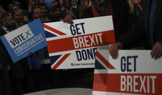 Pound soars as Johnson heads for landslide British election win - Moneyweb