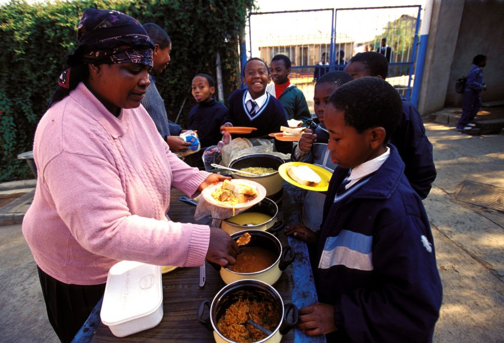 South African children face hunger as school closure halts free meals ...