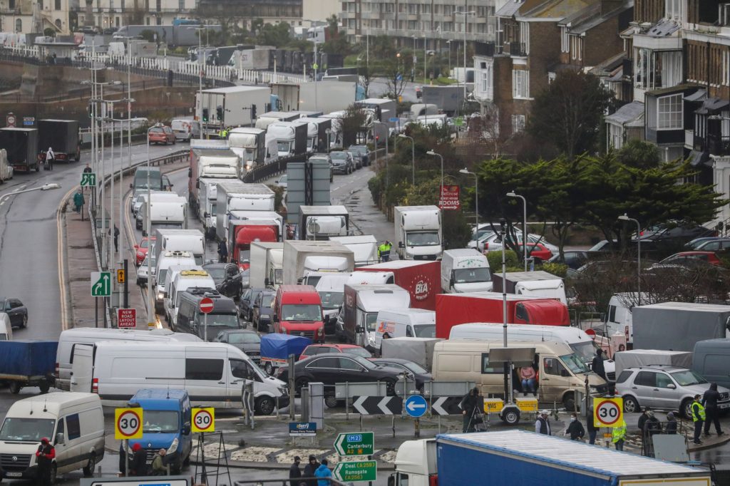UK border reopening hit by backlogs and trucker frustration - Moneyweb