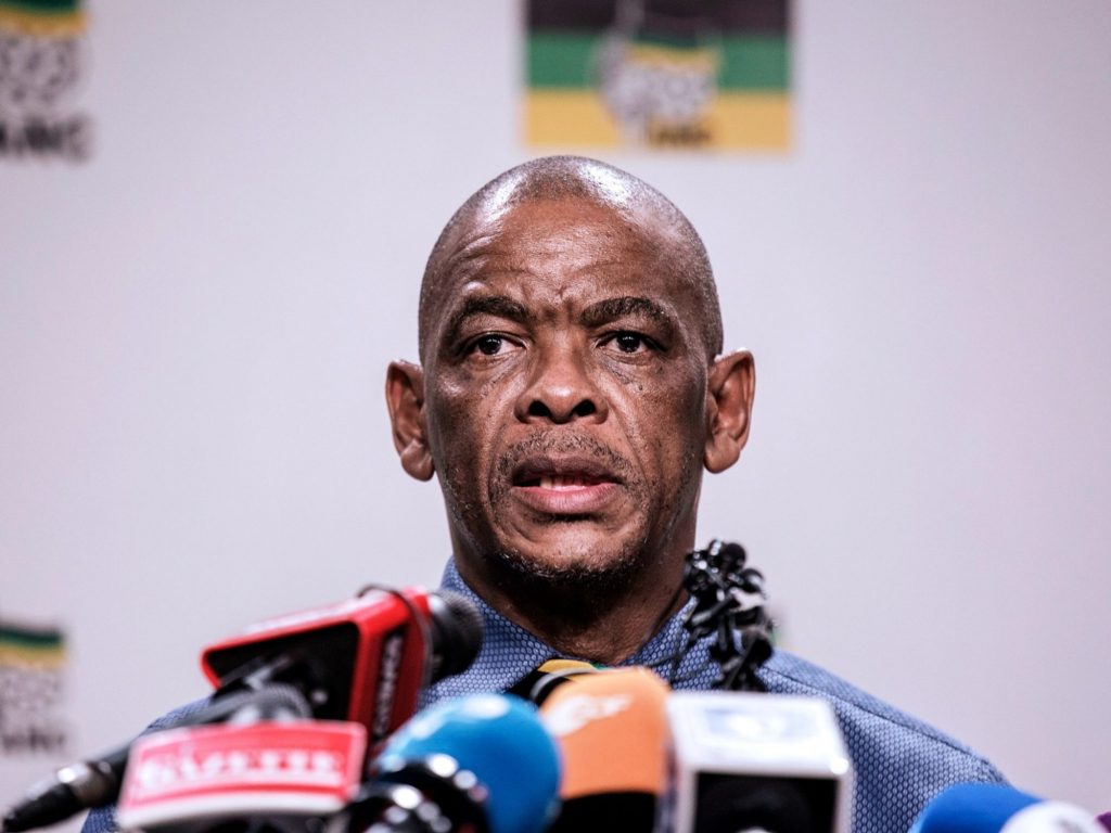 Magashule clings to ANC post - Moneyweb