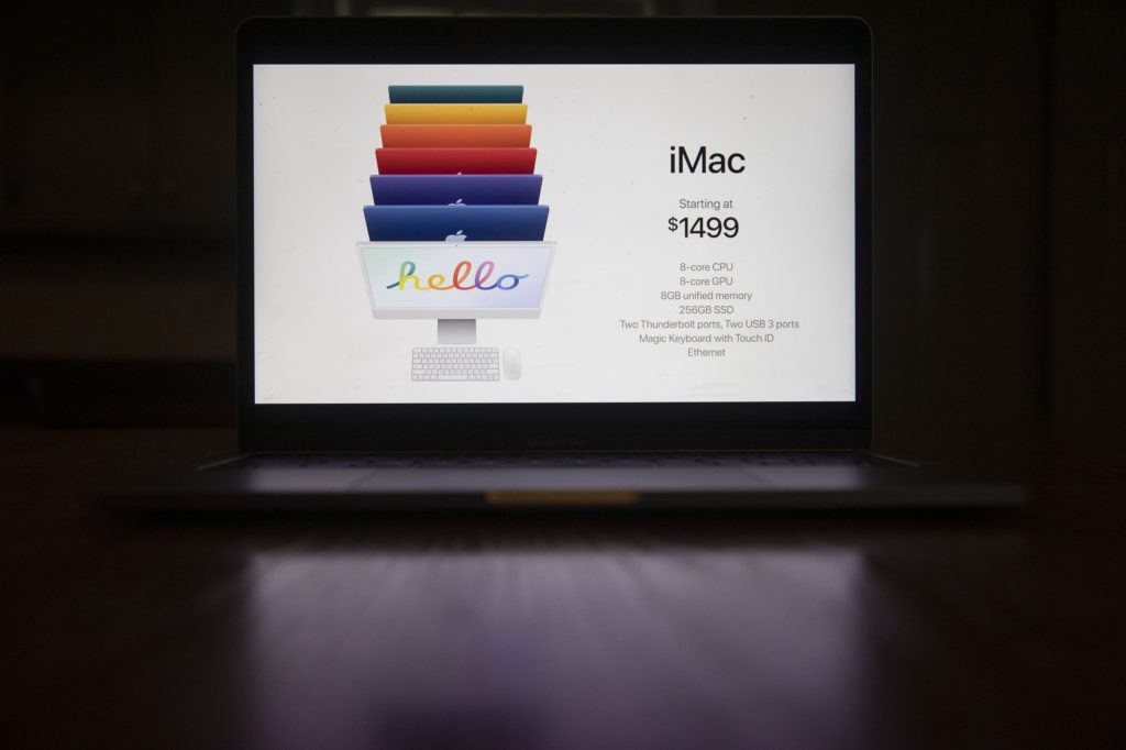 Apple launches redesigned iMac desktop with colours, custom chip - Moneyweb