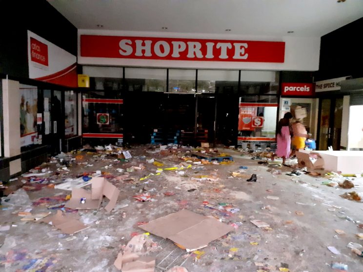 Over 200 Shoprite group stores looted in last week’s unrest - Moneyweb
