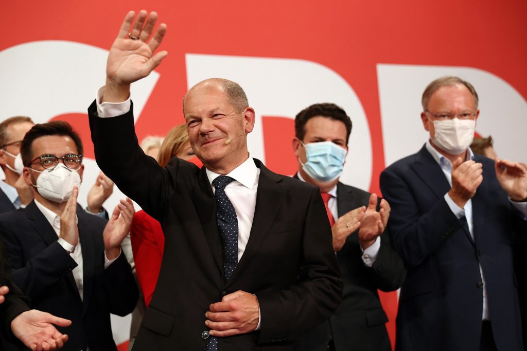 Social democrats’ narrow win over Merkel’s bloc leaves German ...