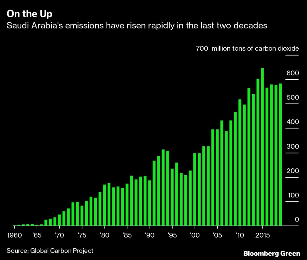Saudi Arabia commits to net-zero emissions by 2060 - Moneyweb