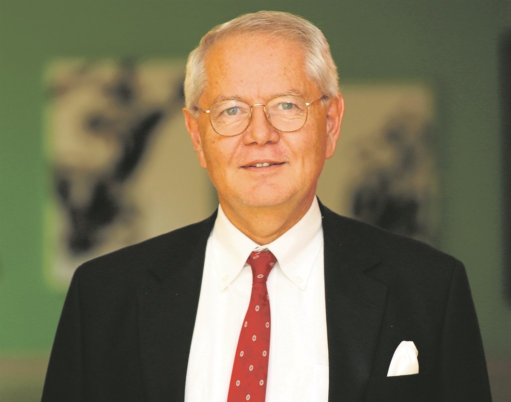 Tinus drink koffie met Prof. Jannie Rossouw van die Wits Sakeskool ...