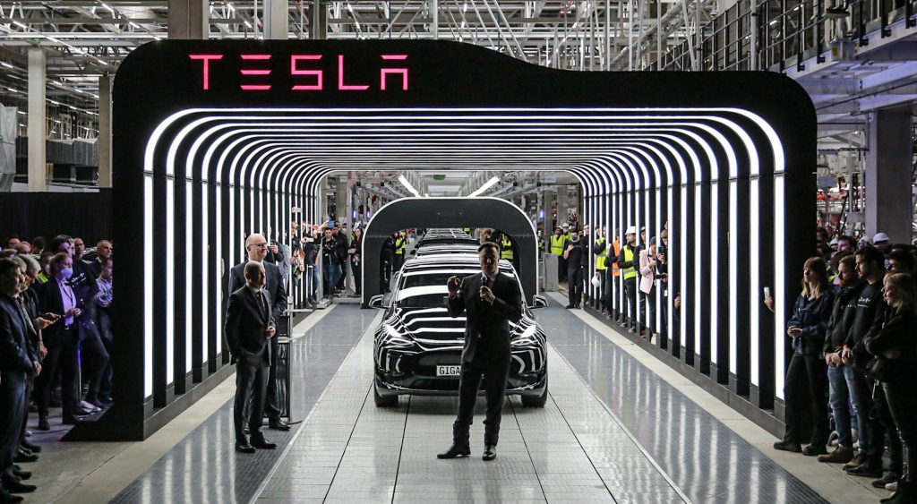 Elon Musk opens Tesla’s first European factory - Moneyweb