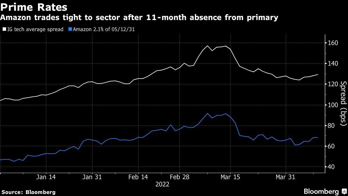Amazon kicks off a jumbo 7-part bond sale including 40-year debt - Moneyweb