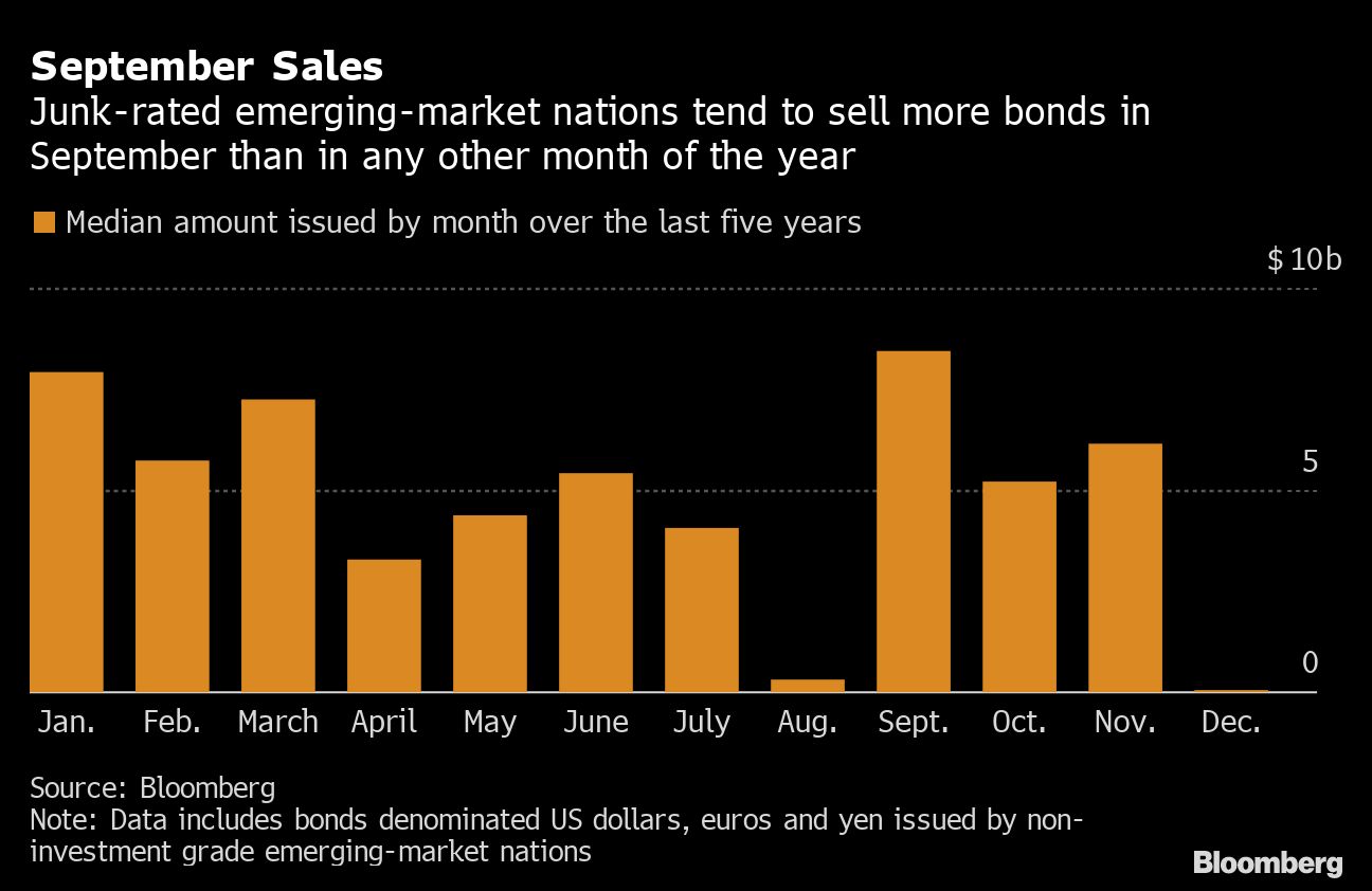 Junk nations risk muted debt sales as liquidity dies - Moneyweb