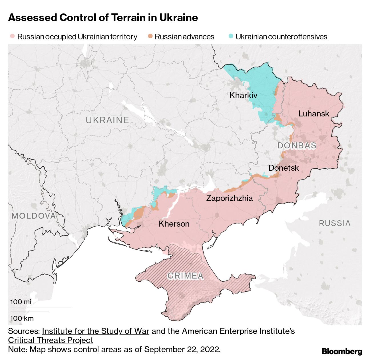 Ukraine latest: Russian forces said to be encircled in Lyman - Moneyweb