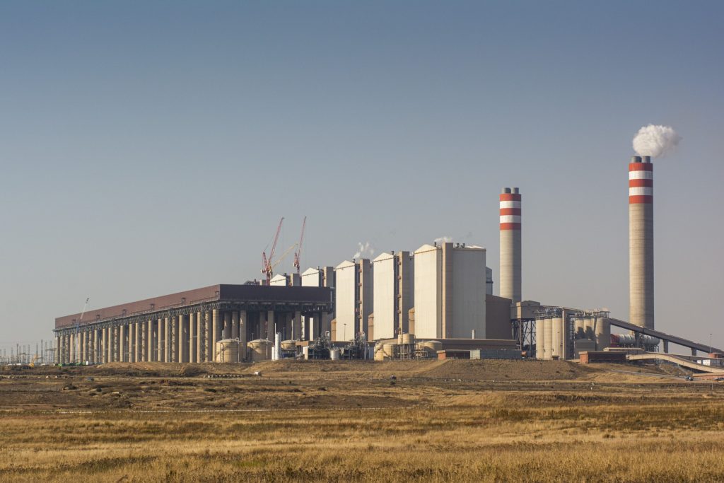 Chimney collapses at Kusile power plant - Moneyweb