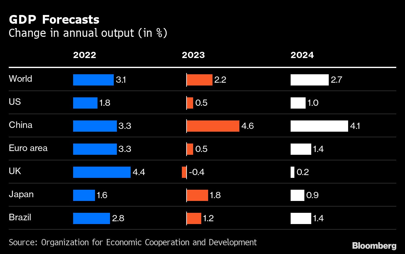 Charting the global economy: OECD raises inflation forecast - Moneyweb