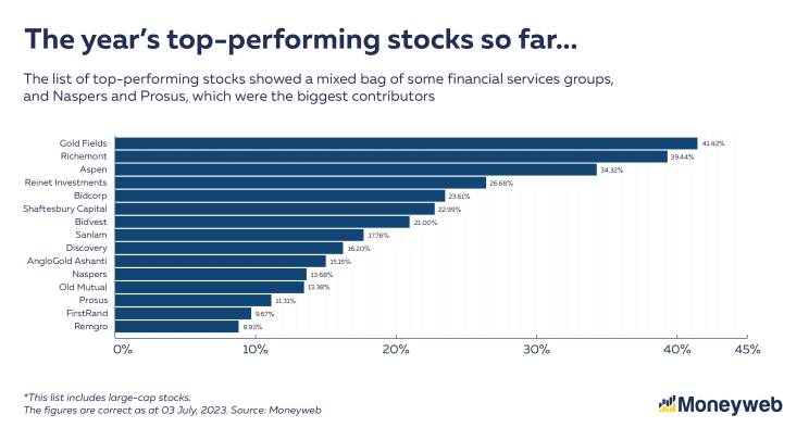 JSE showdown: Dogs vs winners YTD - Moneyweb