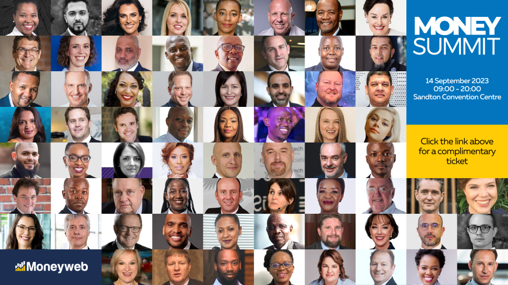 Claim your free Money Summit ticket - Moneyweb