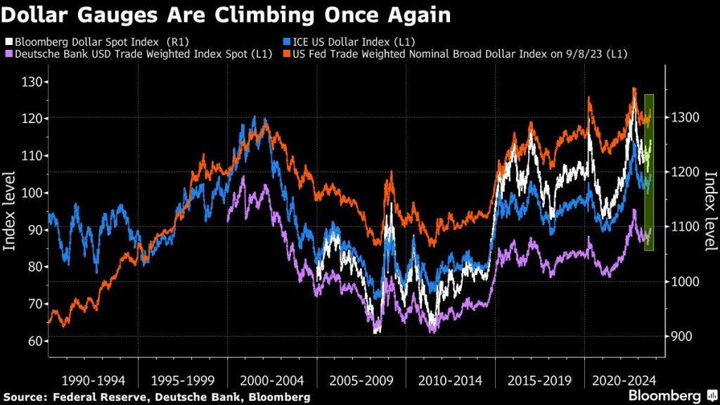 Dollar rally is crushing one of the most popular trades of 2023 - Moneyweb