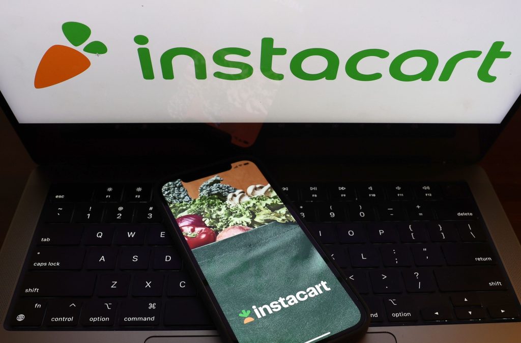 Instacart delivers 12% debut gain after $660m IPO - Moneyweb