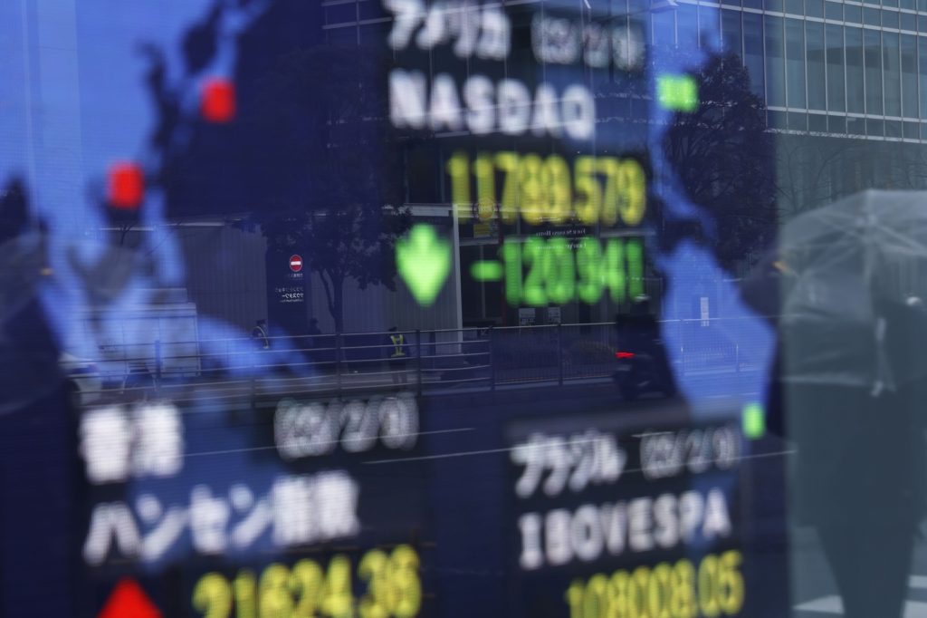 Asia stocks drop with bonds, Aussie holds loss: Markets wrap - Moneyweb