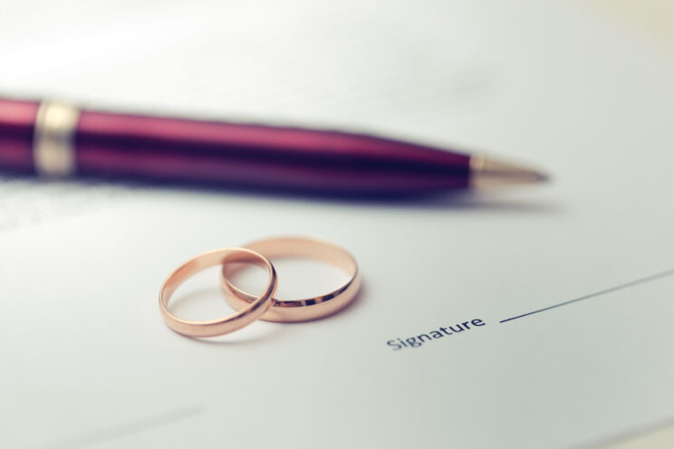 Changing a marriage contract has financial implications for both ...
