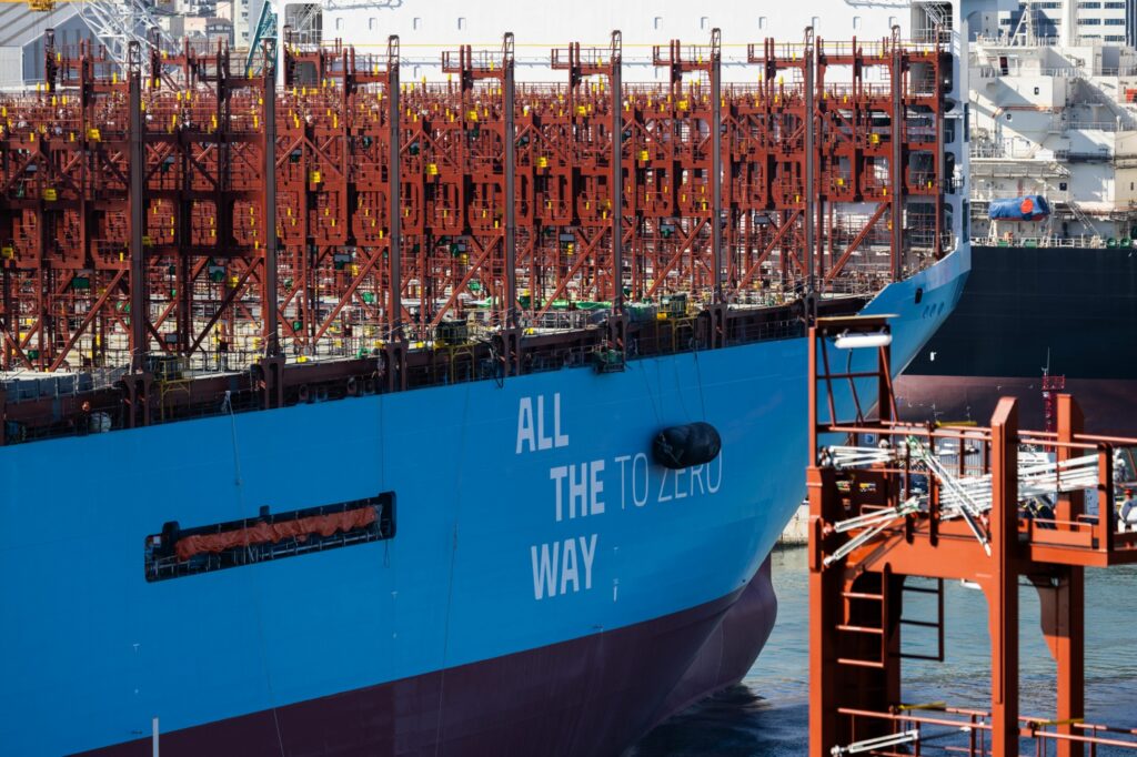 Maersk unveils world’s biggest methanol-powered container ship - Moneyweb