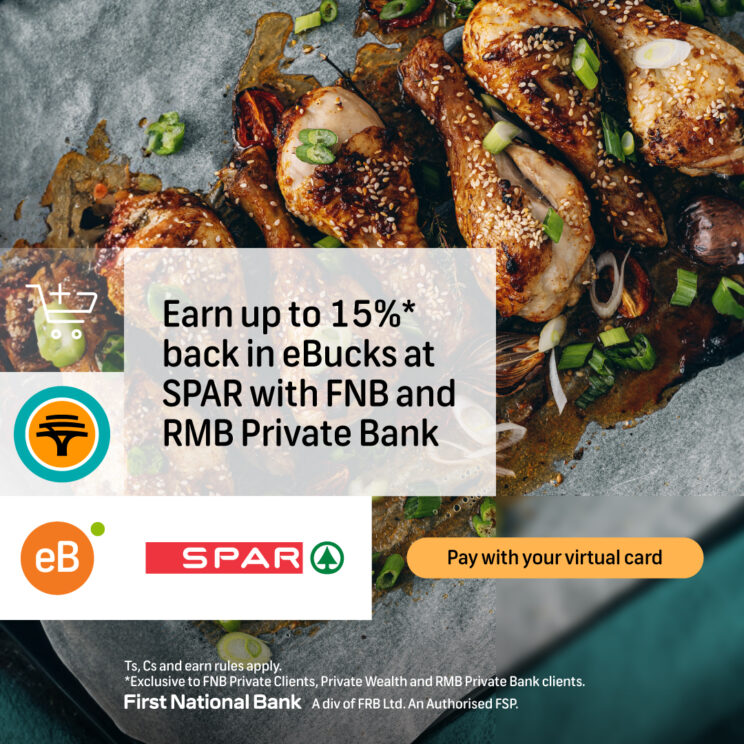 FNB eBucks rewards programme adds SPAR to its list of retail lifestyle ...
