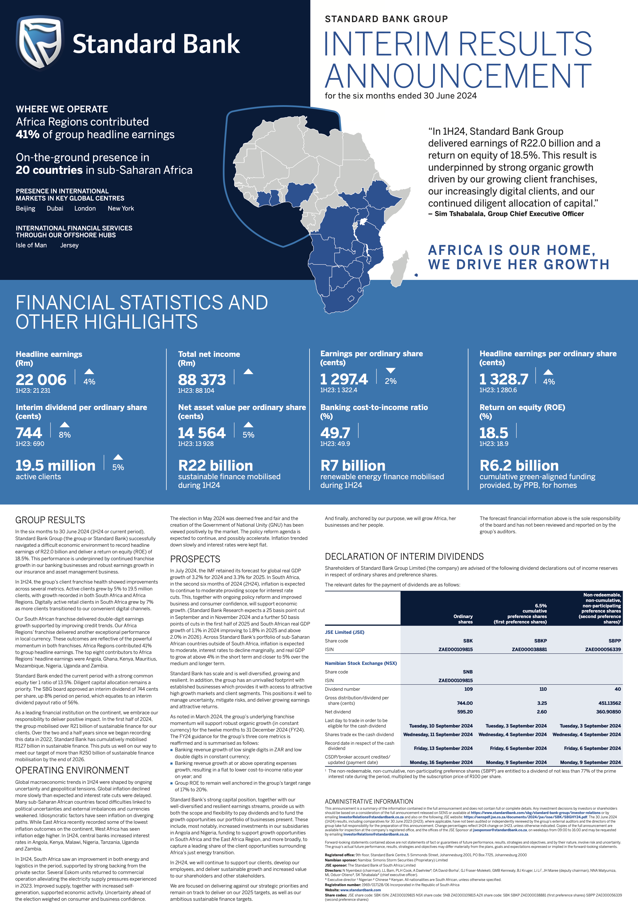 Standard Bank eyes Kenya, Ethiopia for future growth - Moneyweb