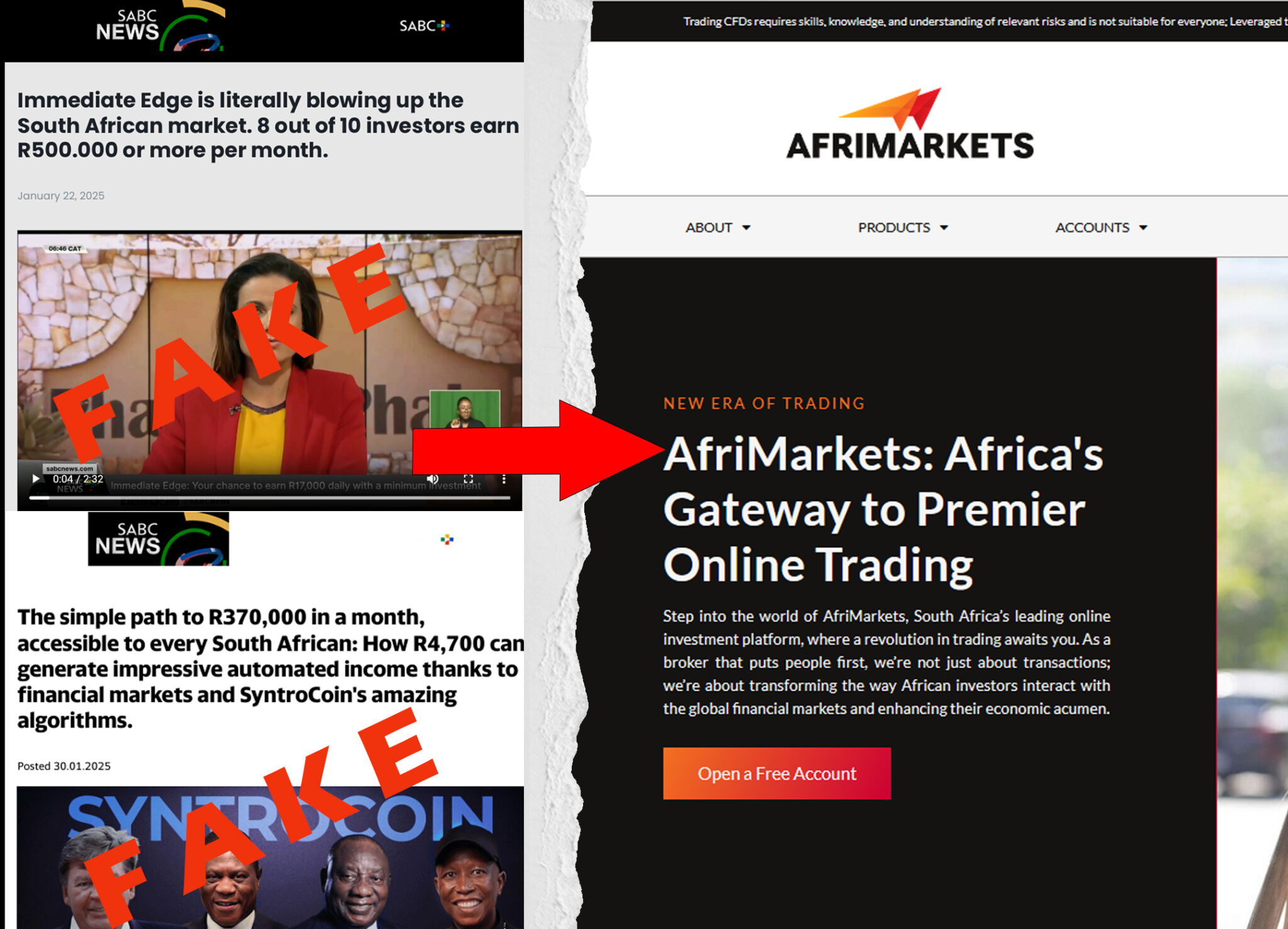 ‘AfriMarkets onboards 80 clients daily from fake ads’ – former employee ...