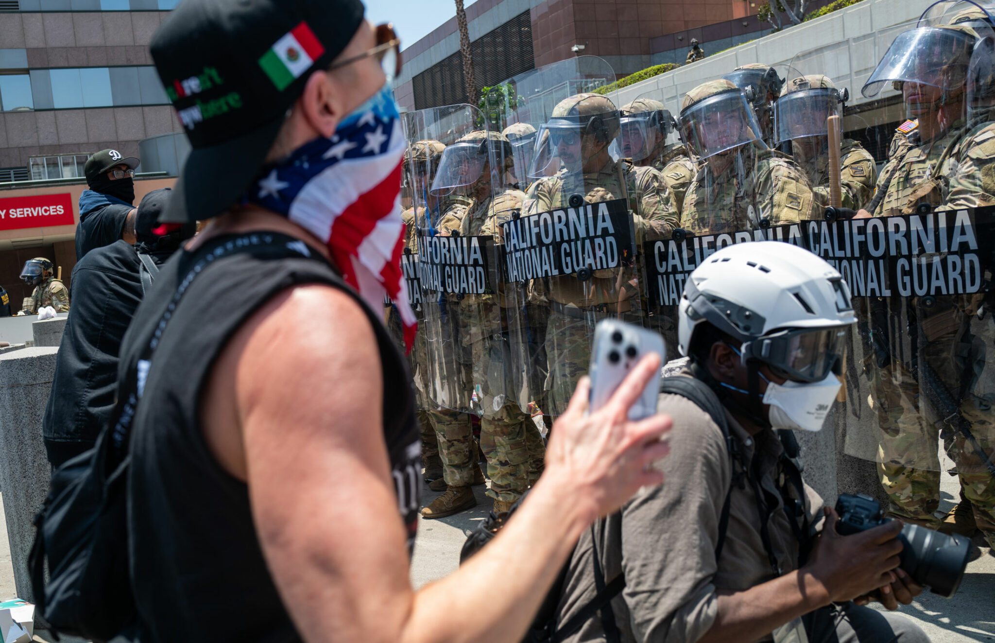 US deploys marines to LA as Trump tensions with Newsom intensify - Moneyweb