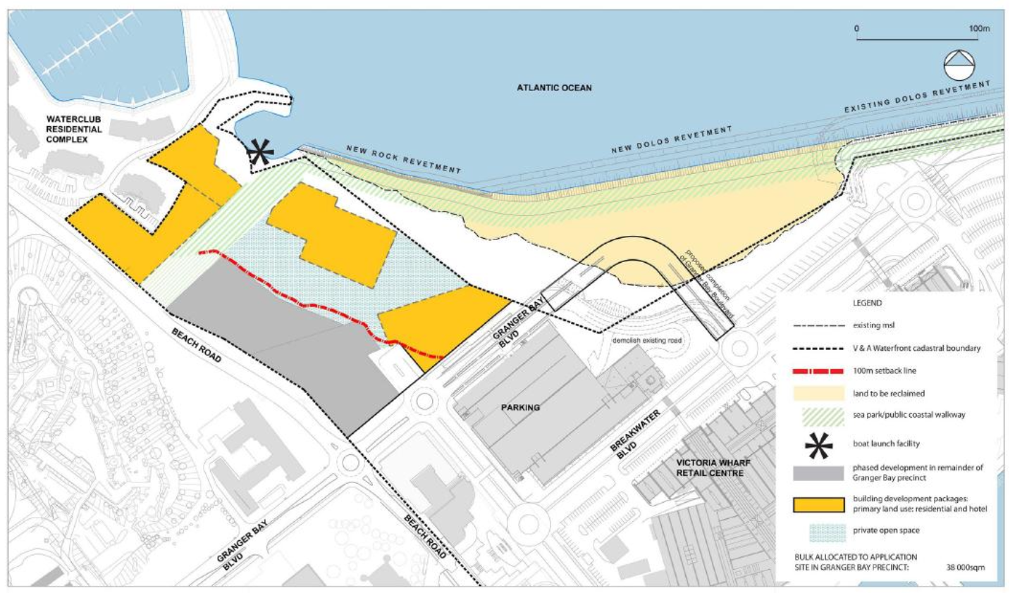 R20bn+ V&A Granger Bay expansion begins with basement build, prep work ...