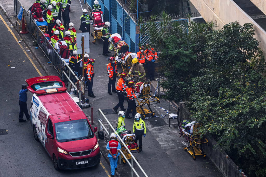 In photos: Hong Kong’s deadly tower block blaze - Moneyweb