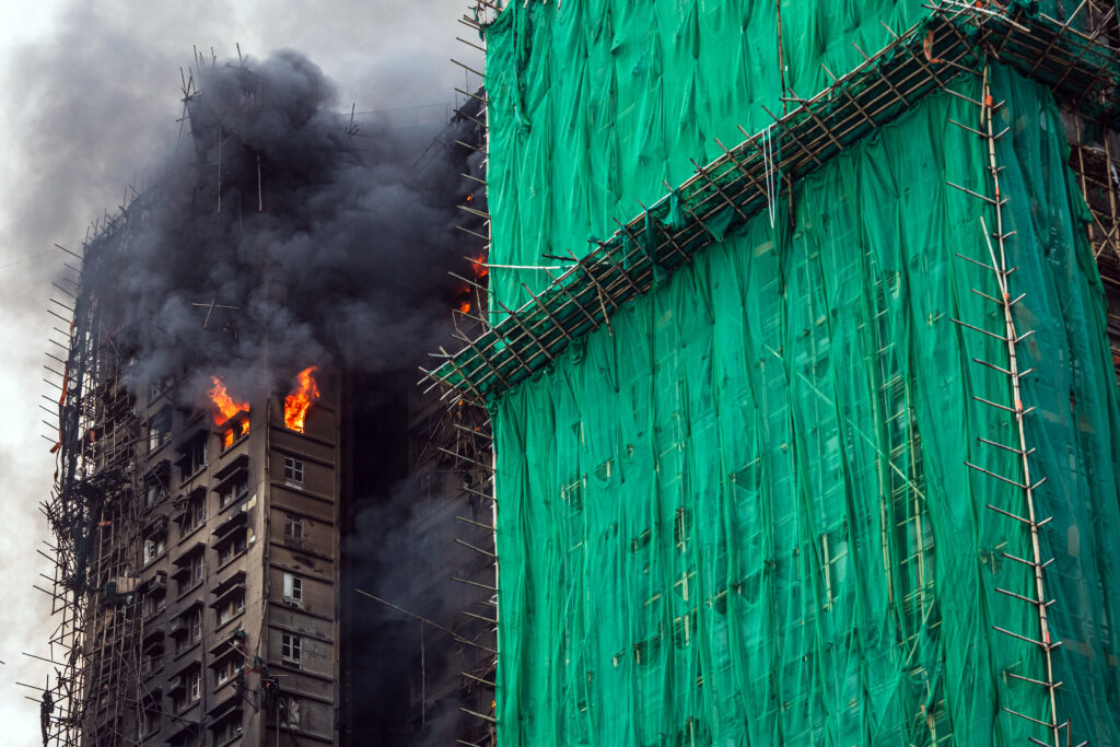In photos: Hong Kong’s deadly tower block blaze - Moneyweb