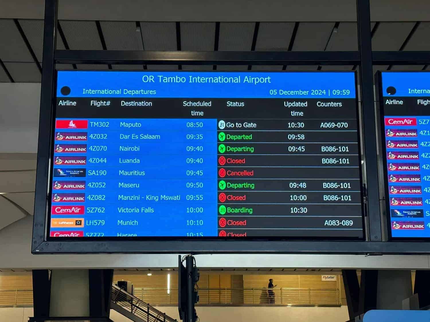 OR Tambo International flight delays amid post-festive travel rush ...