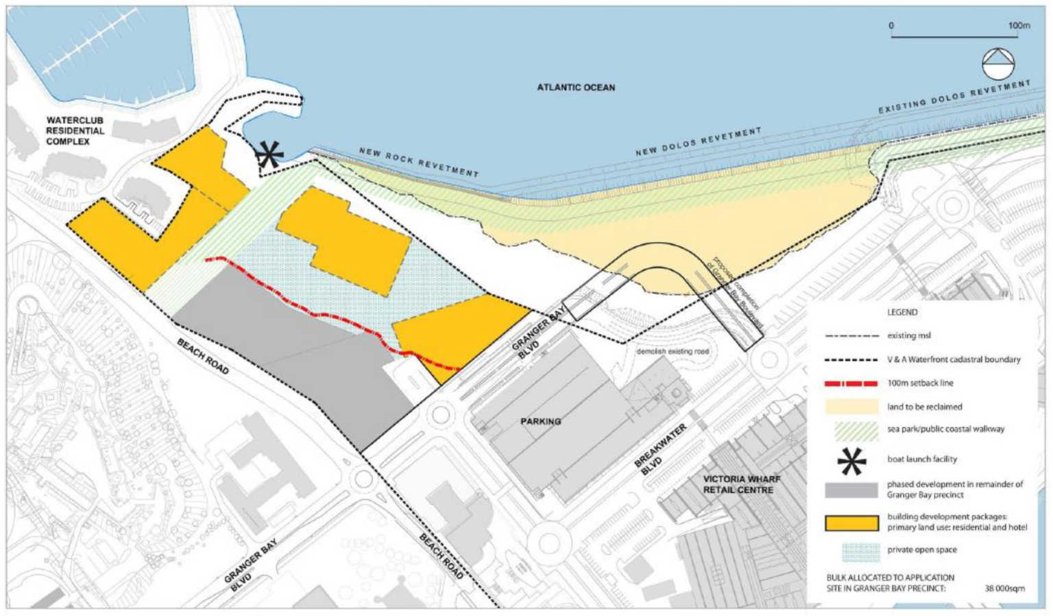 Three years, 350 000 tonnes of rock: How Granger Bay will be built ...