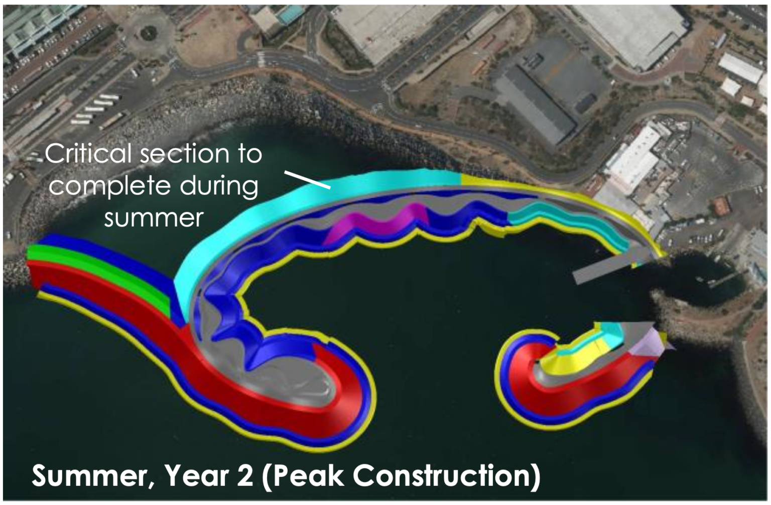 Three years, 350 000 tonnes of rock: How Granger Bay will be built ...
