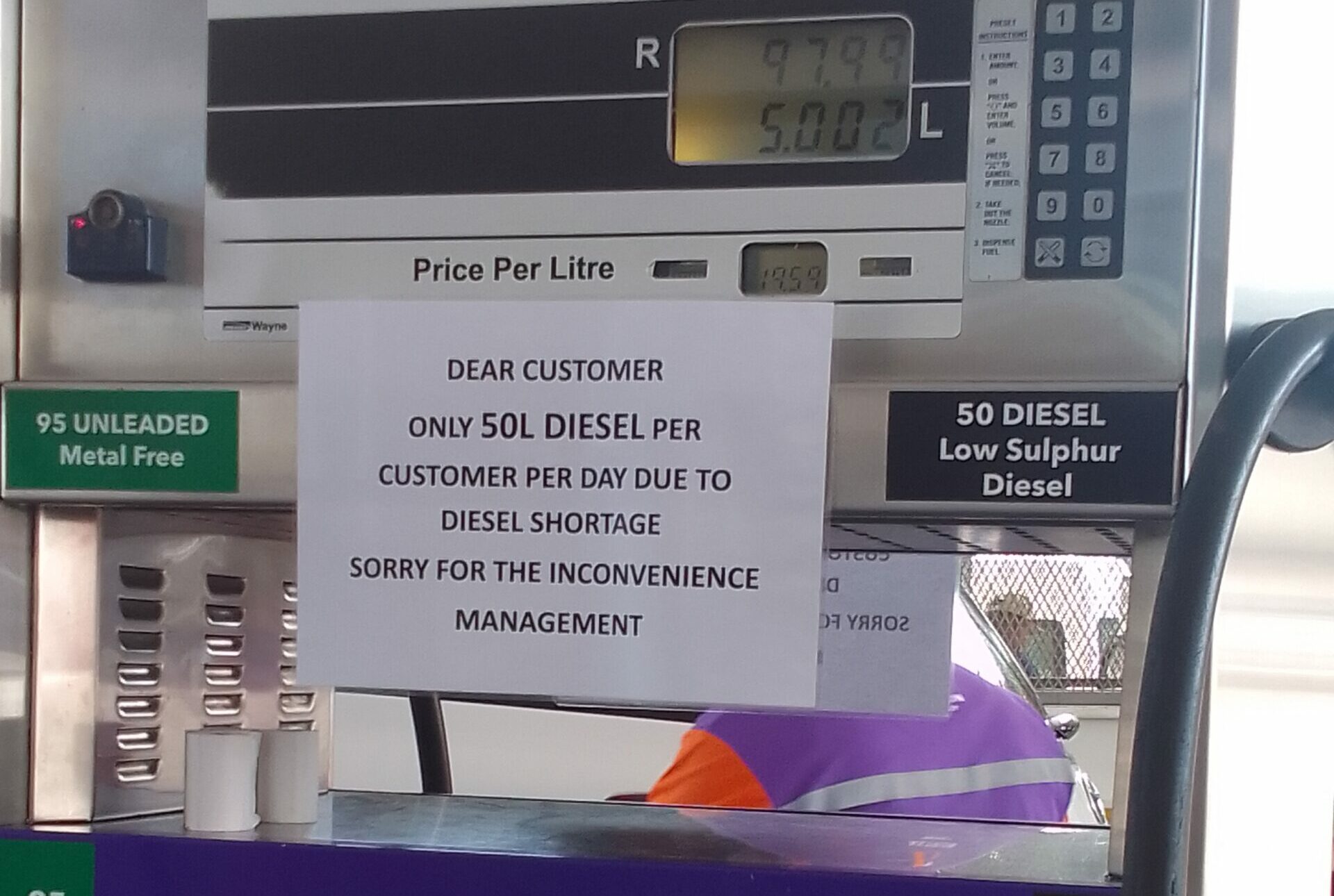 Diesel price shock sparks queues, local shortages and rationing - Moneyweb